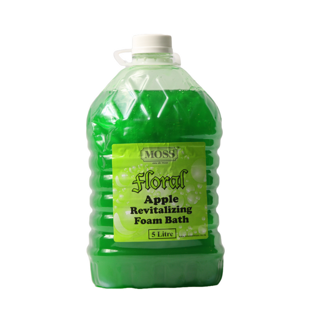 Moss- Apple 5L Revitalising Foam bath – House Of Moss laboratories