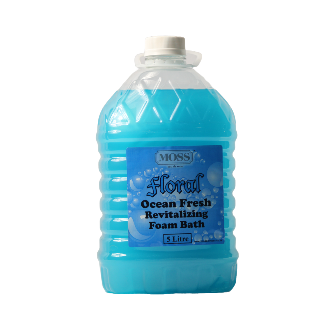Moss Ocean Blue Revitalising Foam Bath – Refreshing Daily Bath – House ...